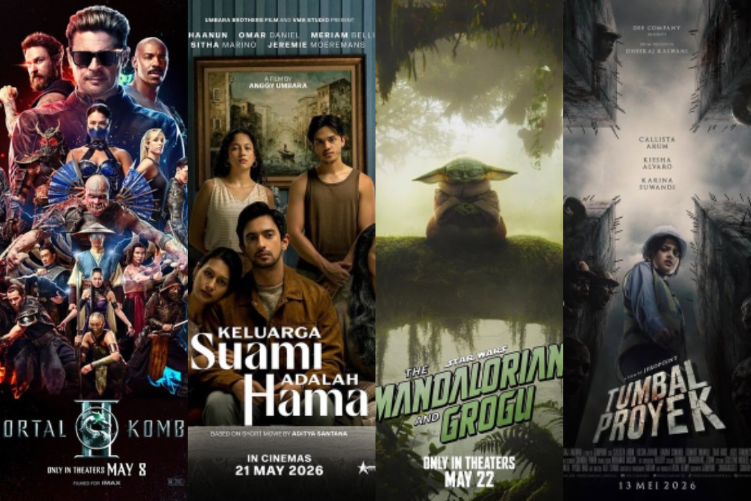 19 Film Bioskop Mei 2026: Indonesia hingga Hollywood, Lengkap dengan ...
